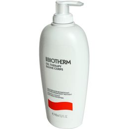 Biotherm Damen Körpermilch "Oil Therapy Baume Corps", 400ml, orange, Hautpflegemittel, mit drei kostbaren Ölen