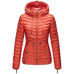 Marikoo Damen Outdoorjacke "Aniyaa", rot, Gr. S, Obermaterial: 100% Nylon, Innenseite: 100% Polyester, Jacken, Steppjacke mit Kapuze