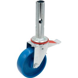 Krause Lenkrolle "ClimTec Fahrrollensatz", &Oslash;:12,5cm, blau, M&ouml;belrollen