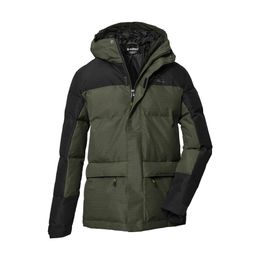 Killtec Jungen Steppjacke "KOW 156 BYS QLTD JCKT", grün, Gr. 140, Oberstoff: 100% Polyester, Futter: 100% Polyester, Wattierung: 100% Polyester,