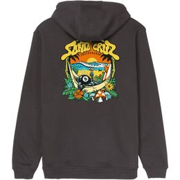 Santa Cruz Herren Kapuzensweatshirt "WINKOWSKI 8BALLER TRIP HOOD", schwarz, Gr. M, Obermaterial: 80% Baumwolle, 20% Polyester, Sweatshirts