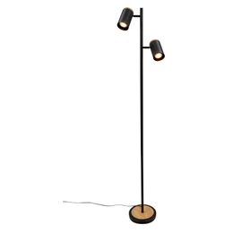 Briloner Leuchten LED Stehlampe "ERA 1859025", matt, schwarz, Leuchten