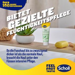Scholl Damen Fu&szlig;creme "ExpertCare", 75ml, wei&szlig;, Hautpflegemittel, reichaltige Fu&szlig;- und Nagelcreme f&uuml;r raue F&uuml;&szlig;e