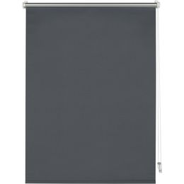 Seitenzugrollo OTTO HOME, B:40cm H:150cm, grau, Polyester, Rollos, "Thermo Klemmrollo Energiesparend", abdunkelnd mit Thermobeschichtung