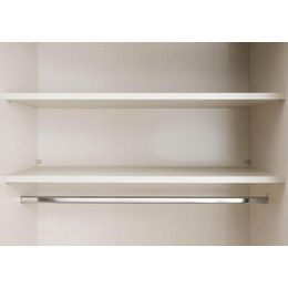 Schwebet&uuml;renschrank STAUD, B:225cm H:222cm T:68cm, wei&szlig;, Holzwerkstoff, Schr&auml;nke, "Includo Glas, Made in Germany"