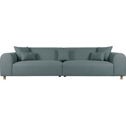 Big-Sofa Home Affaire, B:314cm H:83cm T:98cm, blau, Struktur (100% Polyester);Filzoptik (100% Polyester), Sofas, "Svennis", in 2 Bezugsqualitäten,