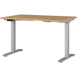 Schreibtisch Germania, B:120cm H:72cm T:80cm, beige, B&uuml;ro, Tische, "Jet, elektrisch h&ouml;henverstellbar", moderne Farbvariationen, Breite