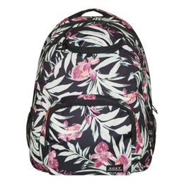 Roxy Damen Tagesrucksack "Shadow Swell Printed", grau, Polyester, Rucksäcke