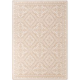 Outdoorteppich Hanse Home, B:160cm H:5mm L:230cm, beige, Polypropylen, Teppiche, "Rosel Wendeteppich", In und Outdoor, Flachgewebe, wetterfest,