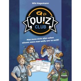 FUNTAILS Kinder Spiel "Quiz Club DE V2", bunt, Spiele