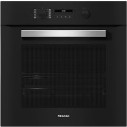 Miele Einbaubackofen "H 2467 B Active", B:59,5cm H:59,6cm T:56,8cm, schwarz, Backöfen, Per WLAN vernetzbar und FlexiClip-Vollauszug