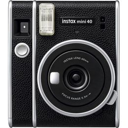Fujifilm Sofortbildkamera "Instax Mini 40 EX D", B:12,1cm H:10,4cm T:6,5cm, schwarz, Fotokameras