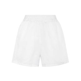 Plein Sport Damen Jogg-Bermudas "Basic", wei&szlig;, Gr. S, Obermaterial: 100% Polyester, Hosen