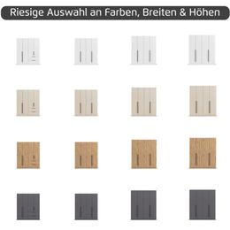 Kleiderschrank Rauch "Dreht&uuml;renschrank Schrank Garderobe W&auml;scheschrank Schlafzimmer AVOLA", wei&szlig; (alpinwei&szlig;), B:91cm H:229cm T:54cm, Holzwerkstoff, Schr&auml;nke, Kleiderschrank, mit hochwertigen Stangengriffen in Schwarz aus Metall MADE IN GERMANY, Topseller