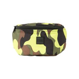 Urban Classics Damen Mini Bag "Urban Classics Unisex Camo Hip Bag"frozengelb camo, Polyester, mehrfarbig, Taschen