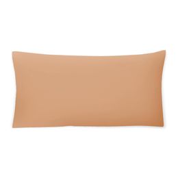 Kissenbezug Irisette, B:40cm L:80cm, beige, Mako-Satin, Obermaterial: 100% Baumwolle, Kissenbezüge, "Paris 8000", Hochwertige Premium Kissenbezug