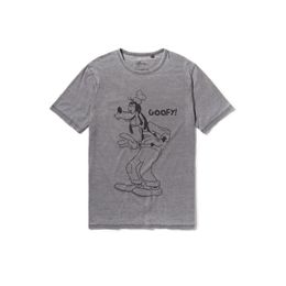 Recovered Herren T-Shirt "Disney Goofy Vintage Pose", grau, Gr. S, bedruckt, 100% Baumwolle, Shirts, im zeitlosen Design
