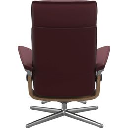 stressless "Admiral" Set, Relaxsessel inkl. Hocker, mit Cross Base, Gr&ouml;&szlig;e M & L, Holzakzent Eiche