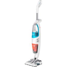 Rowenta Dampfreiniger "+ Staubsauger Clean & Steam Ultimate RY8544", B:25cm H:32cm T:79cm, weiß, Mehrzwecksauger, gleichzeitig saugen und wischen,