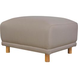 Hocker OTTO HOME, B:79cm H:48cm T:63cm, beige, Struktur (100% Polyester);Struktur grob ( 100% POLYPROPYLEN;Struktur fein ( 100% Polyester),