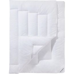 Microfaserbettdecke Schlafgut, B:155cm L:220cm, wei&szlig;, Bettdecken Bezug: 100% Baumwolle. Bettdecken F&uuml;llung: 100% Polyester, Bettdecken, "Premium",