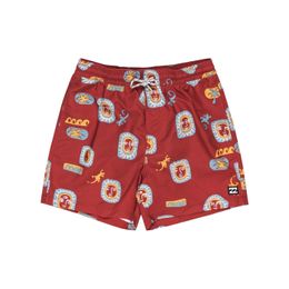 Billabong Jungen Boardshorts "Vacay 14"", rot, Gr. S, 100% Polyester, Hosen