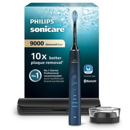 Elektrische Zahnbürste "DiamondClean 9000 Special Edition HX9911", schwarz, PHILIPS SONICARE, B:15,3cm H:25,4cm T:9,8cm, Elektrozahnbürsten, mit