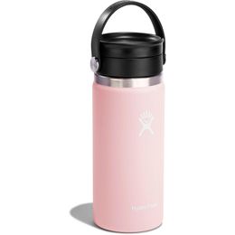Hydro Flask Trinkflasche "Wide Flex Sip Lid", 473ml, rosa, Trinkflaschen, doppelwandige Vakuumisolierung hält die Temperatur stundenlang