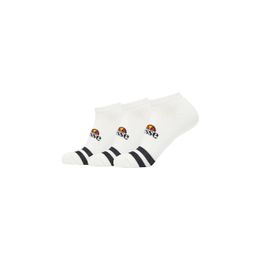 Ellesse Herren Sneakersocken "Socken MELNA TRAINER LINER 3er Pack", Gr. 37, wei&szlig;, Obermaterial: 75% Baumwolle CO. 21% Polyester PES. 2% Polyamid PA.