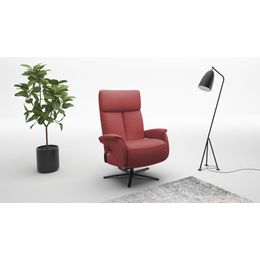 Sit & More TV-Sessel SIT & MORE, B:86cm H:111cm T:86cm, rot, Sessel, "Triple Seven Xtra large, bis 200kg belastbar, mit Herz-Waage Funktion", inkl. Kopfteil- &