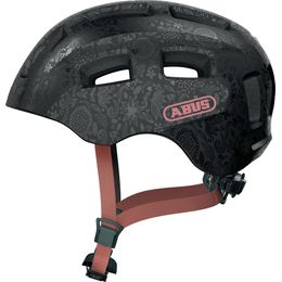 Abus Kinderfahrradhelm "YOUN-I 2.0", S Kopfumfang: 48cm - 54cm, schwarz, Helme
