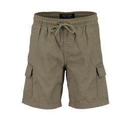 Blue Seven Jungen Shorts "Blue Seven", grün, Basic, Gr. 164, 100% Baumwolle, Hosen