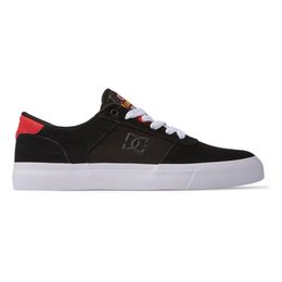 DC Shoes Herren Sneaker "Teknic", Gr. 6,5, schwarz, Obermaterial:Obermaterial: Leder (Kuh) / Futter: Textil / Au&szlig;ensohle: Gummi;, Schuhe