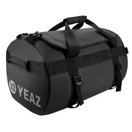 YEAZ Damen Sporttasche "Duffle Bag HELSINKI", Gr. 50, schwarz, Obermaterial: 100% PVC PVC., Taschen