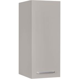 H&auml;ngeschrank Nobilia, B:30cm H:72cm T:37,2cm, grau, K&uuml;che, Schr&auml;nke, ""Touch", Ausrichtung w&auml;hlbar, vormontiert", in drei Breiten: 30, 45 und 60 cm,