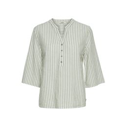 oxmo Damen Klassische Bluse "Bluse OXAnea", gr&uuml;n, Gr. 40, Obermaterial: 55% Leinen LI. 45% Viskose CV., Blusen
