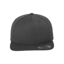 Flexfit Damen Flex Cap "Flexfit Unisex Classic Snapback"schwarzgrau, unifarben, 80% Polyacryl, 20% Wolle, Caps