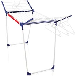 Leifheit Wäscheständer "Pegasus 200 Solid", B:167cm H:87cm T:66cm, blau, Wäscheständer, inkl. 2 Kleinteilehalter