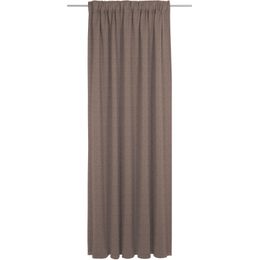 Vorhang WIRTH, B:132cm H:355cm, orange, Baumwolle, Polyester, Wohnzimmer, Gardinen, "Torbole", nach Ma&szlig;