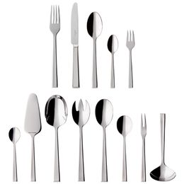 Villeroy & Boch VILLEROY & BOCH Besteck-Set "Tafelbesteck Victor 68er Set silber", silber, Essbesteck-Sets