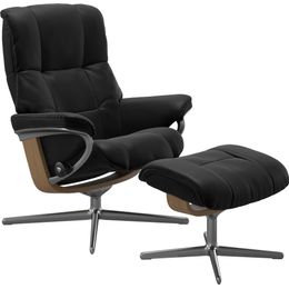Relaxsessel stressless, B:92cm H:103cm T:79cm, schwarz, Leder BATICK: BATICK ist ein leicht korrigiertes, durchgef&auml;rbtes und genarbtes M&ouml;belleder,