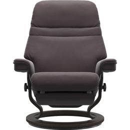 Relaxsessel stressless, B:79cm H:103cm T:78cm, rot, Leder BATICK: BATICK ist ein leicht korrigiertes, durchgefärbtes und genarbtes Möbelleder, bei