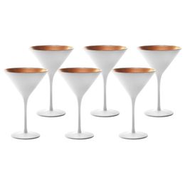 STÖLZLE Cocktailglas "Cocktailschalen Elements 240 ml 6er Set", braun, Trinkgefäße