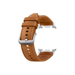 Samsung Wechselarmband "Hybrid Band (Gr. S/M/L) für Samsung Galaxy Watch8 / Watch8 Classic", braun, Uhrenarmbänder