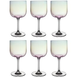 Weinglas "Weingl&auml;ser Like Glass 270 ml 6er Set", 6 tlg., lila, LIKE. BY VILLEROY & BOCH, Trinkgef&auml;&szlig;e