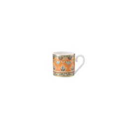 Villeroy & Boch VILLEROY & BOCH Espressotasse "Espressotasse Samarkand Mandarin 50 ml bunt", bunt, Trinkgefäße