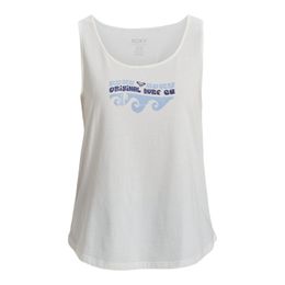 Roxy Damen Tanktop "Surfclassic", beige, Gr. L, [Hauptstoff] 100% Baumwolle, Tops