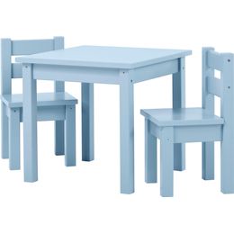 Kindersitzgruppe Hoppekids, blau, FSC-zertifizierter Holzwerkstoff, FSC-zertifiziertes teilmassives Holz, MDF, Sitzmöbel-Sets, "MADS