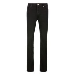 HUGO BLUE Herren Slim-fit-Jeans "Zane", schwarz, Gr. 33, unifarben, Denim/Jeans, Obermaterial: 93% Baumwolle, 6% Elastomultiester, 1% Elasthan,