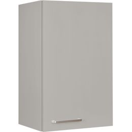 H&auml;ngeschrank Nobilia, B:45cm H:72cm T:37,2cm, grau, K&uuml;che, Schr&auml;nke, ""Touch", Ausrichtung w&auml;hlbar, vormontiert", in drei Breiten: 30, 45 und 60 cm,